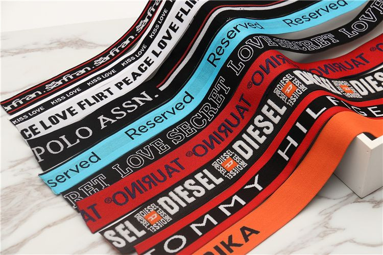 Buy Elastic Waistband Custom Logo from DongGuang Shanglian Textile ...