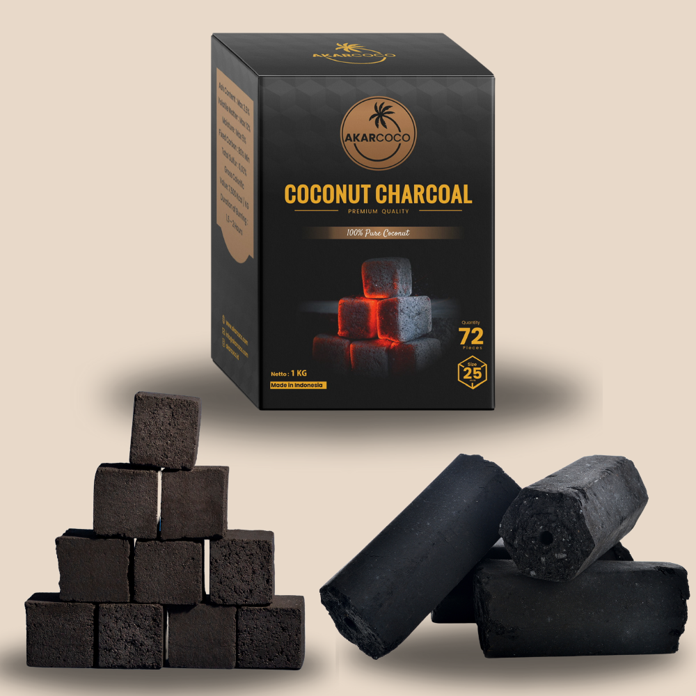 Buy Coconut Bbq Briquettes from AkarCoco, Indonesia | Tradewheel.com