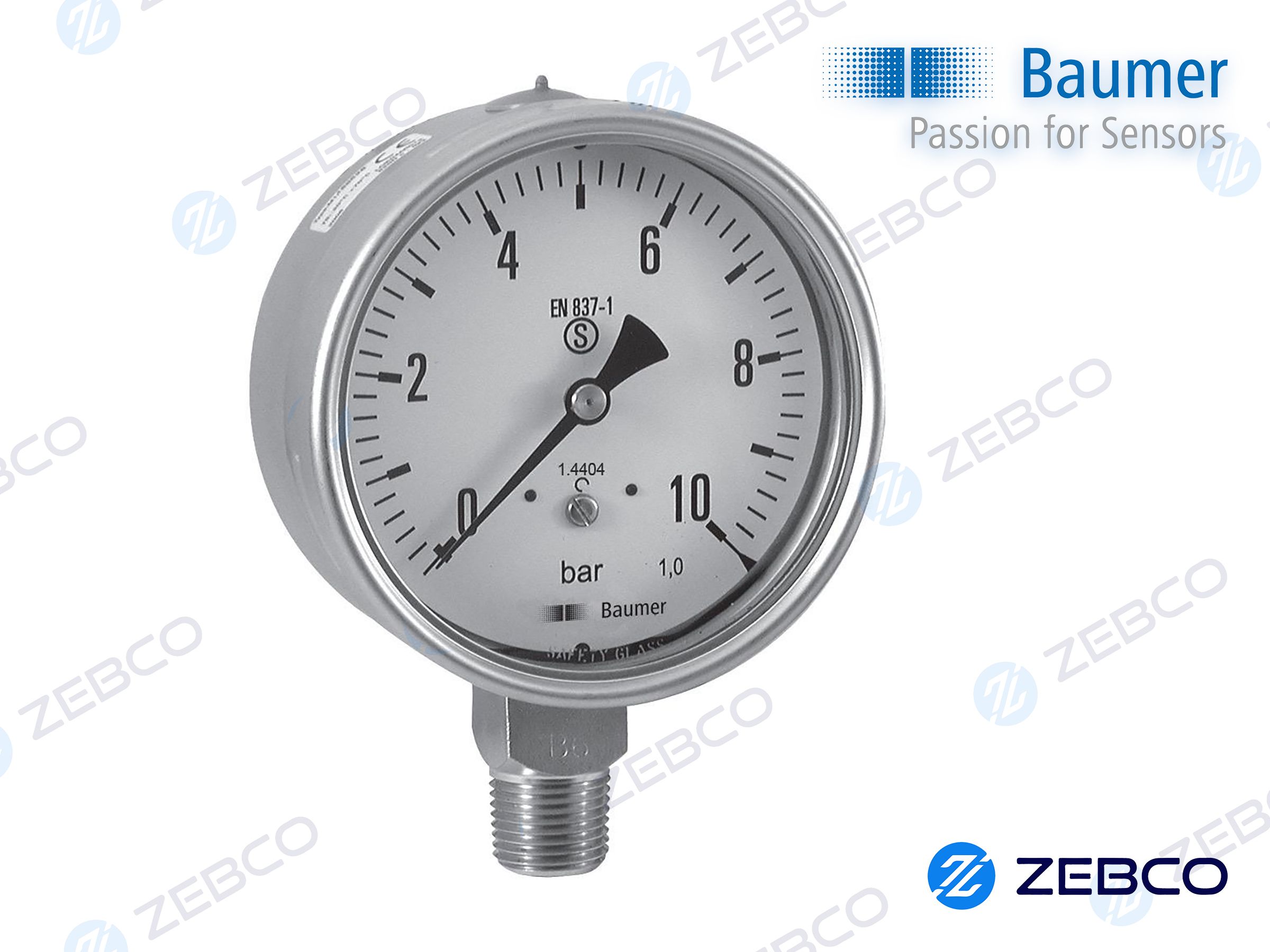 Buy Baumer Pressure Gauge from ZEBCO ENGINEERING LLP, India ...