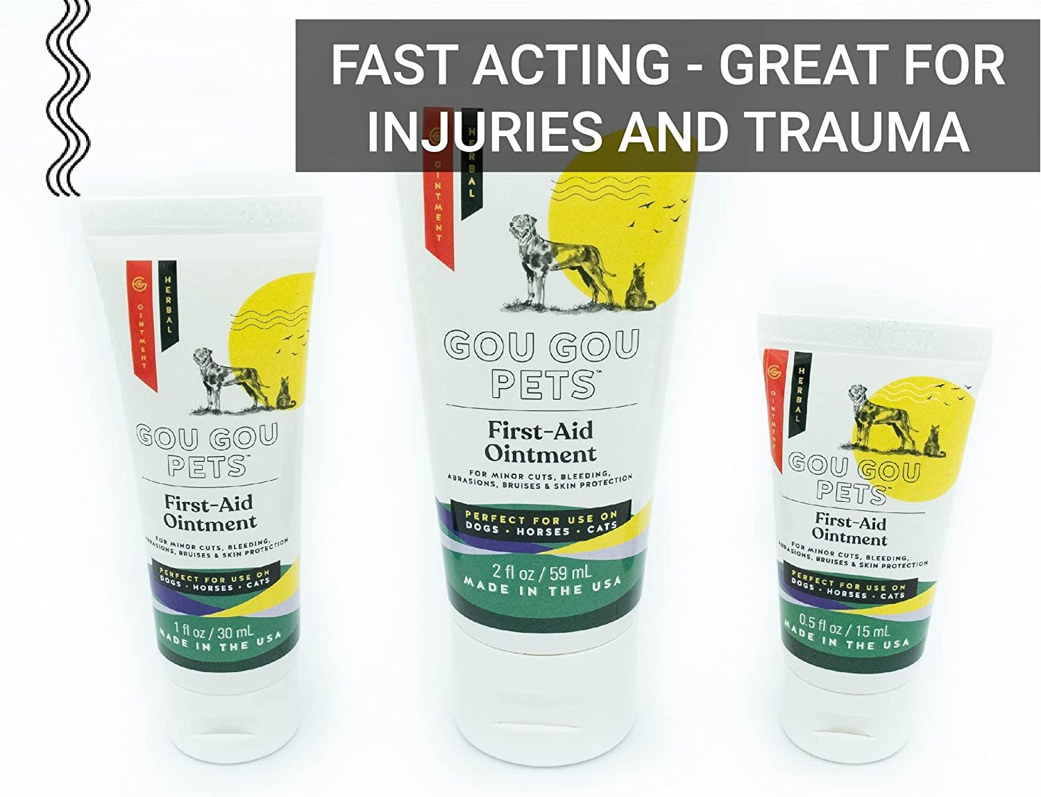 Buy Holistic Natural Herbal First Aid Ointment For Dog, Cat, Horse ...