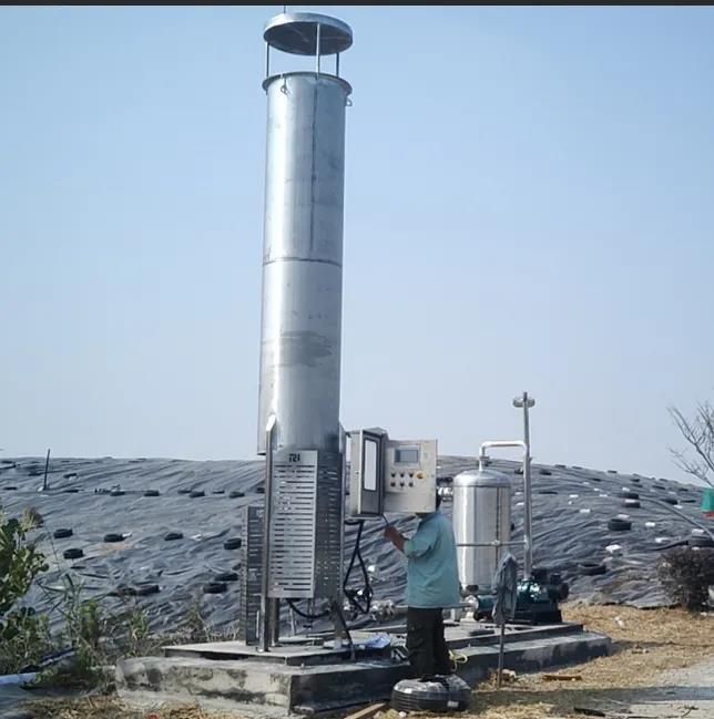 Buy Flare For Biogas Engineering from QINGDAO OCAT INTERNATIONAL TRADE ...