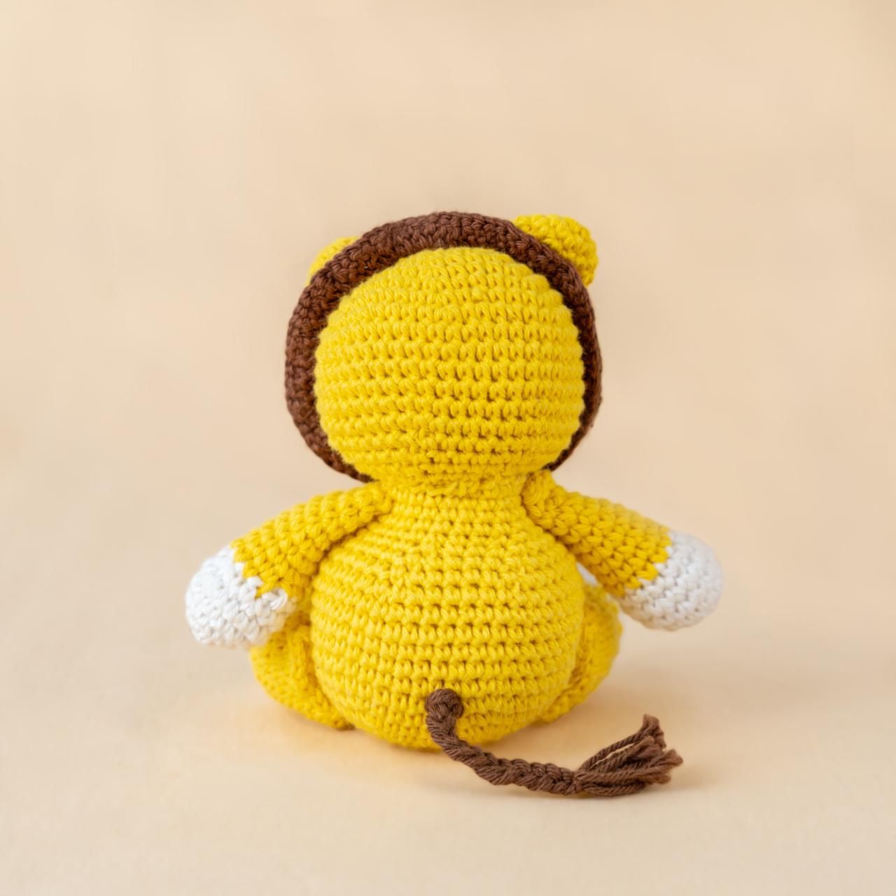 Buy Leo The Crochet Lion from Little lifters, India | Tradewheel.com