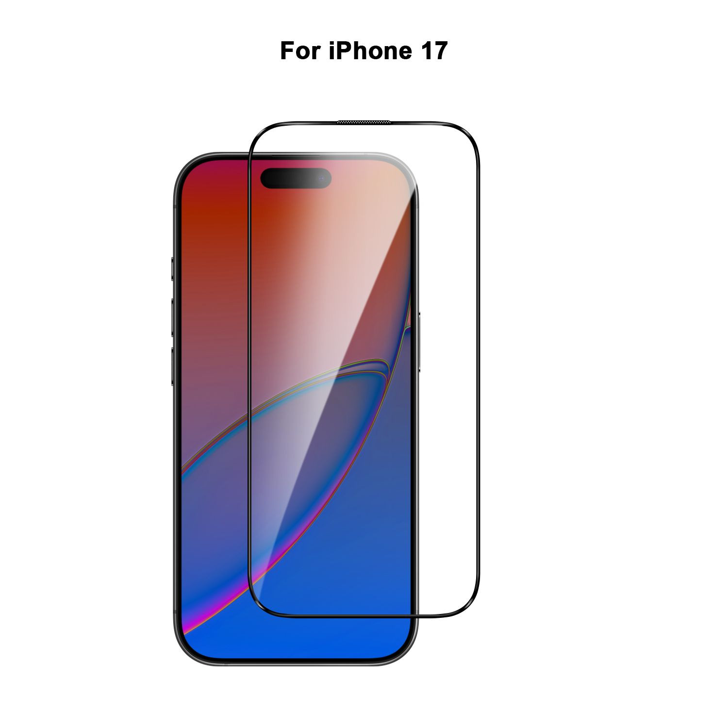 Buy Durable 3d Resin Tempered Glass Screen Protector For Iphone 17 ...