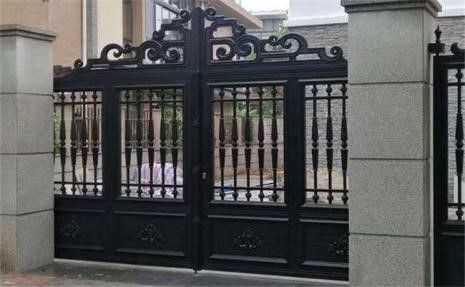 Buy Aluminum European Style Courtyard Gate from Henan Ceqi Decoration ...