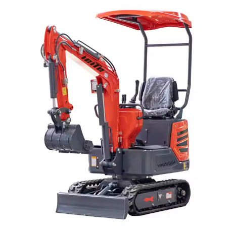 Buy Small Digger 1.2 Ton China Smallest Mini Excavator Compact Crawler ...