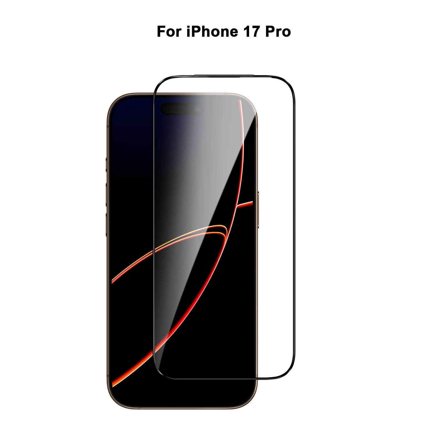 Buy Durable 3d Resin Tempered Glass Screen Protector For Iphone 17 ...