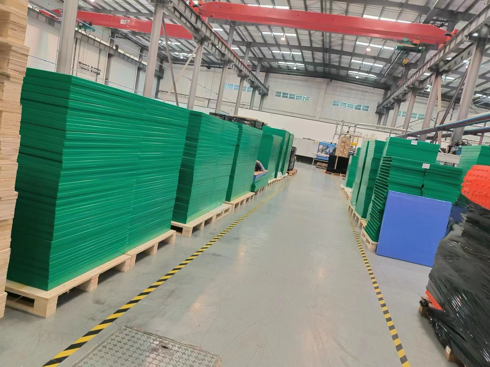 Buy Plastic Blue Green Ultra High Board Uhmwpe Pe Hard Plate Hdpe ...