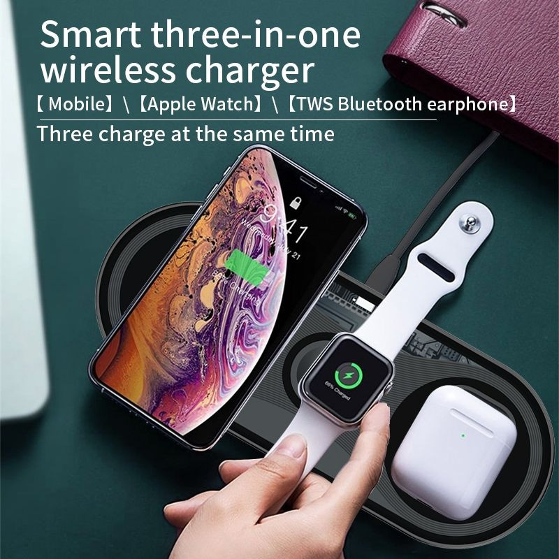 Buy 3 In 1 Wireless Charger Model: X399 from Daxpoo Tech Co., Ltd ...