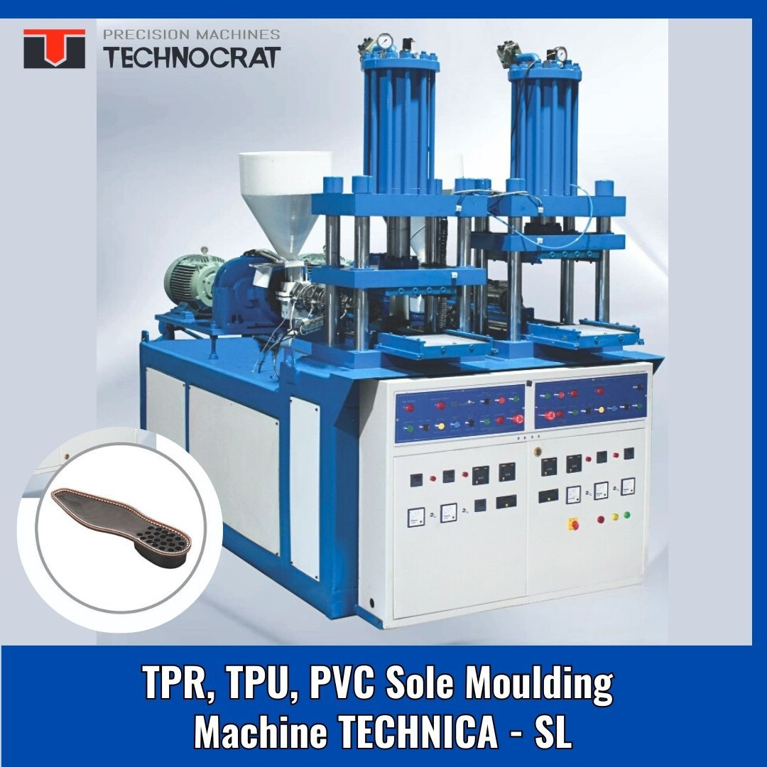 Buy Tpr, Pvc, Sole Mouding Machine: Technica from Technocrat Mouldings, India | Tradewheel.com