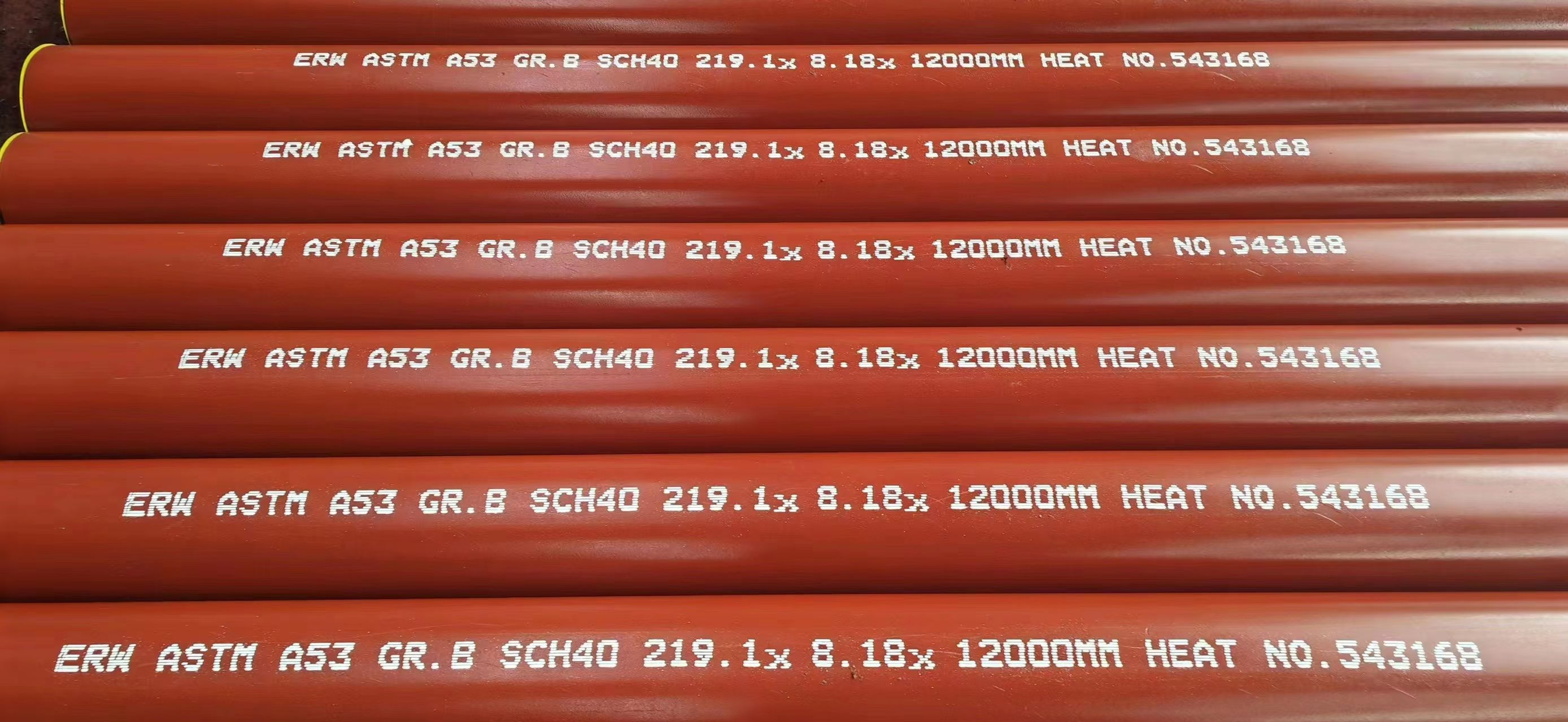 Buy Astm A53 Gr.a &gr. B Carbon Erw Steel Pipe For High Temperature ...