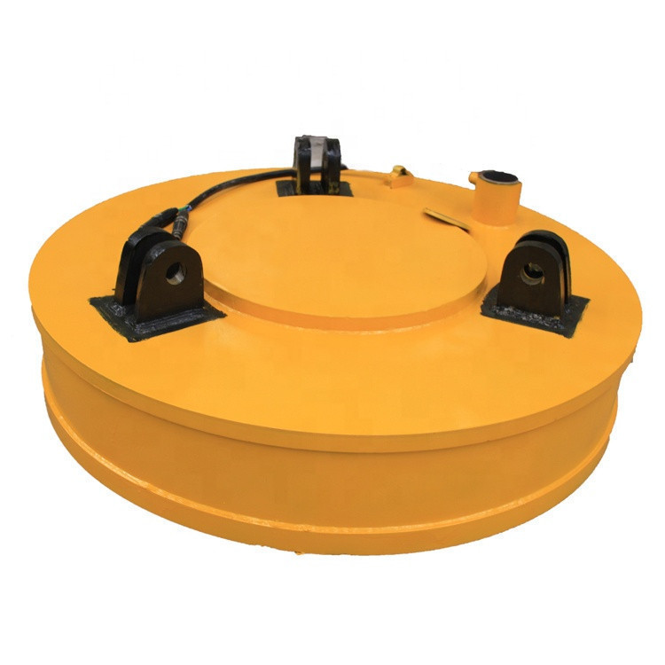 Buy 1 Ton Lifting Magnet Circular Lifting Electric Magnet For Crane ...