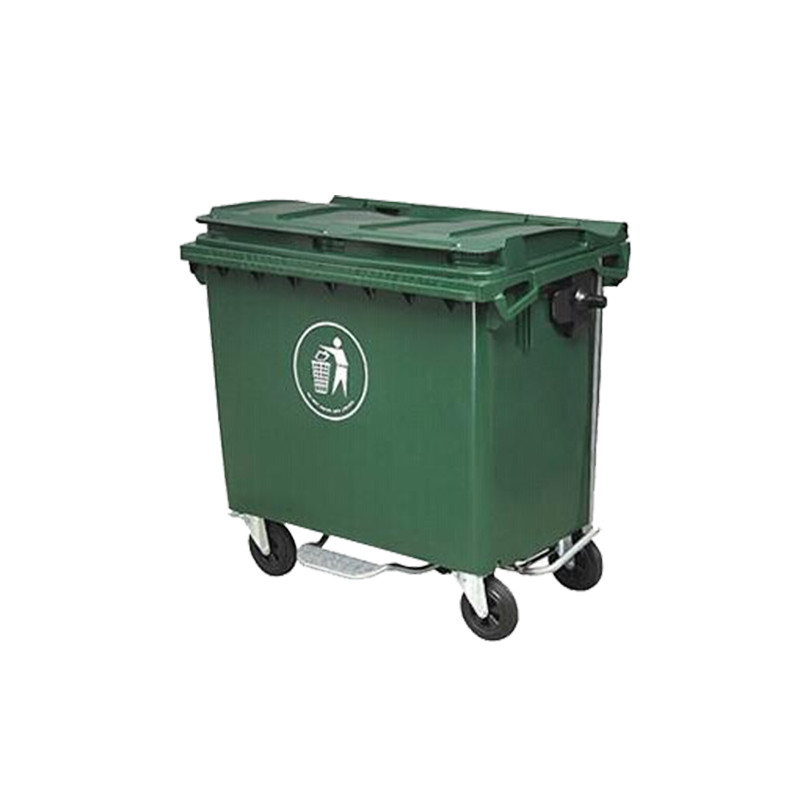 Buy 1100l Large Dustbin Plastic Compost Box Bulk Plastic Trash Can from ...
