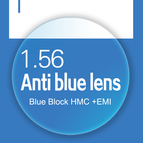Buy 1.56 Blue Cut Optic Len Progressive Hmc Eyeglasses Lenses from ...