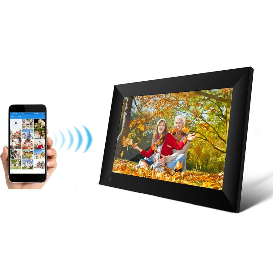 Buy 2021 Ips Touch Screen Android Wifi Digital Picture Frame 10 Inch ...