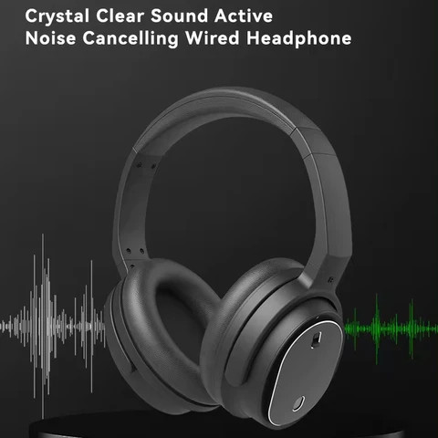 Buy 2024 High Quality Anc Headphone High 20db Noise Cancelling Private ...