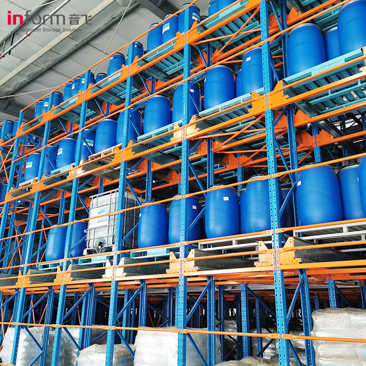 Buy 4-way Radio Shuttle Racking System Automated Storage System Pallet ...