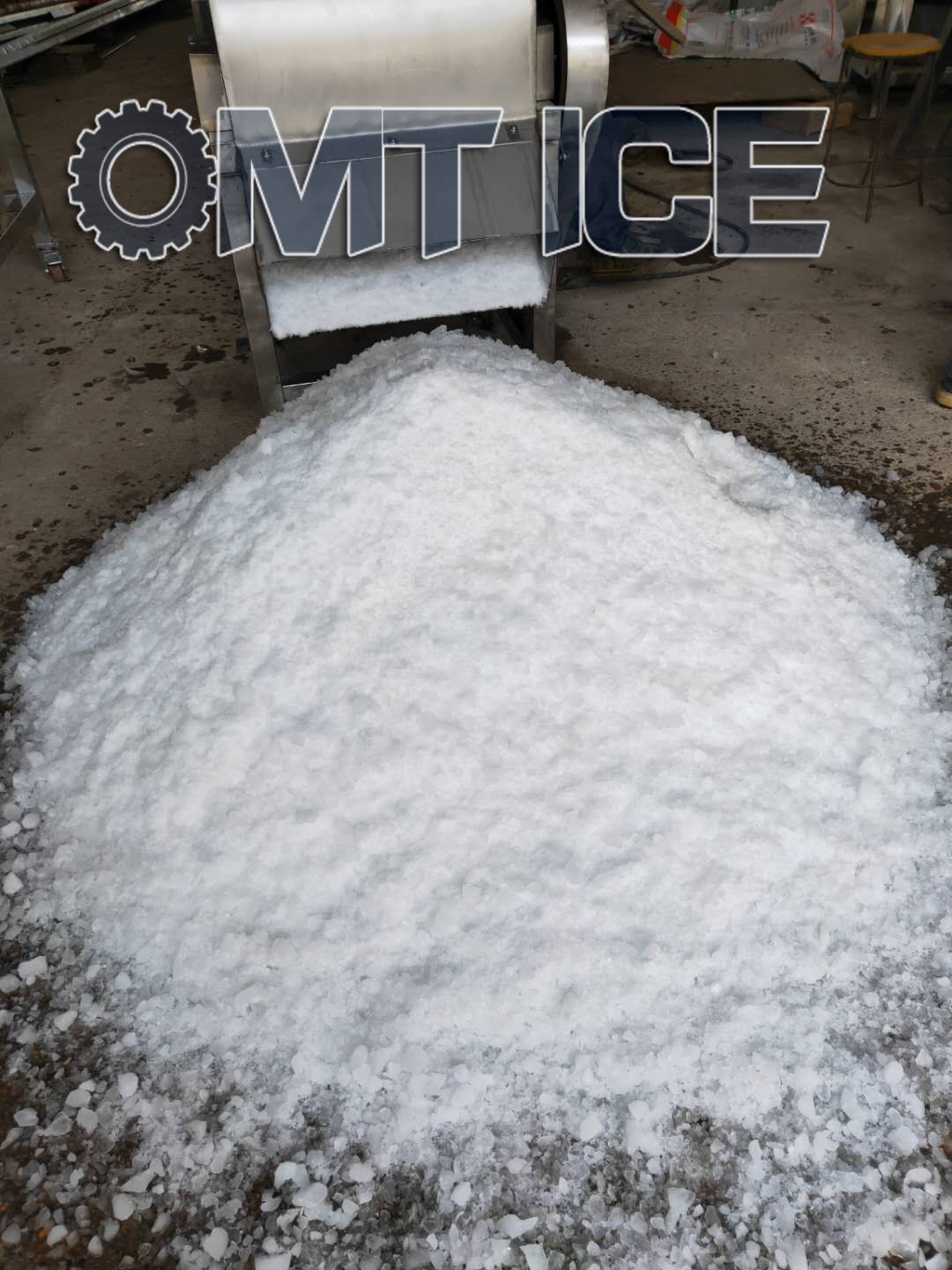 Buy 50kg Buckets Round Ice Block Crusher Machine With Customs Clearance ...