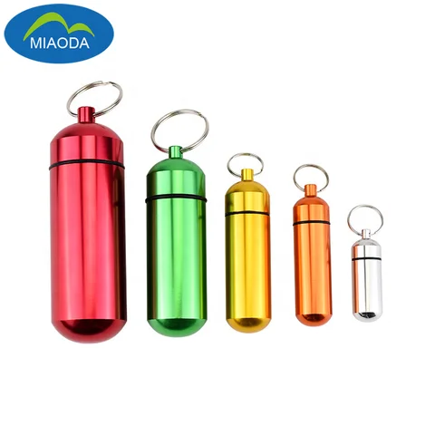 Buy Aluminum Storage Capsules For Camping & Hiking 40x127mm from ...