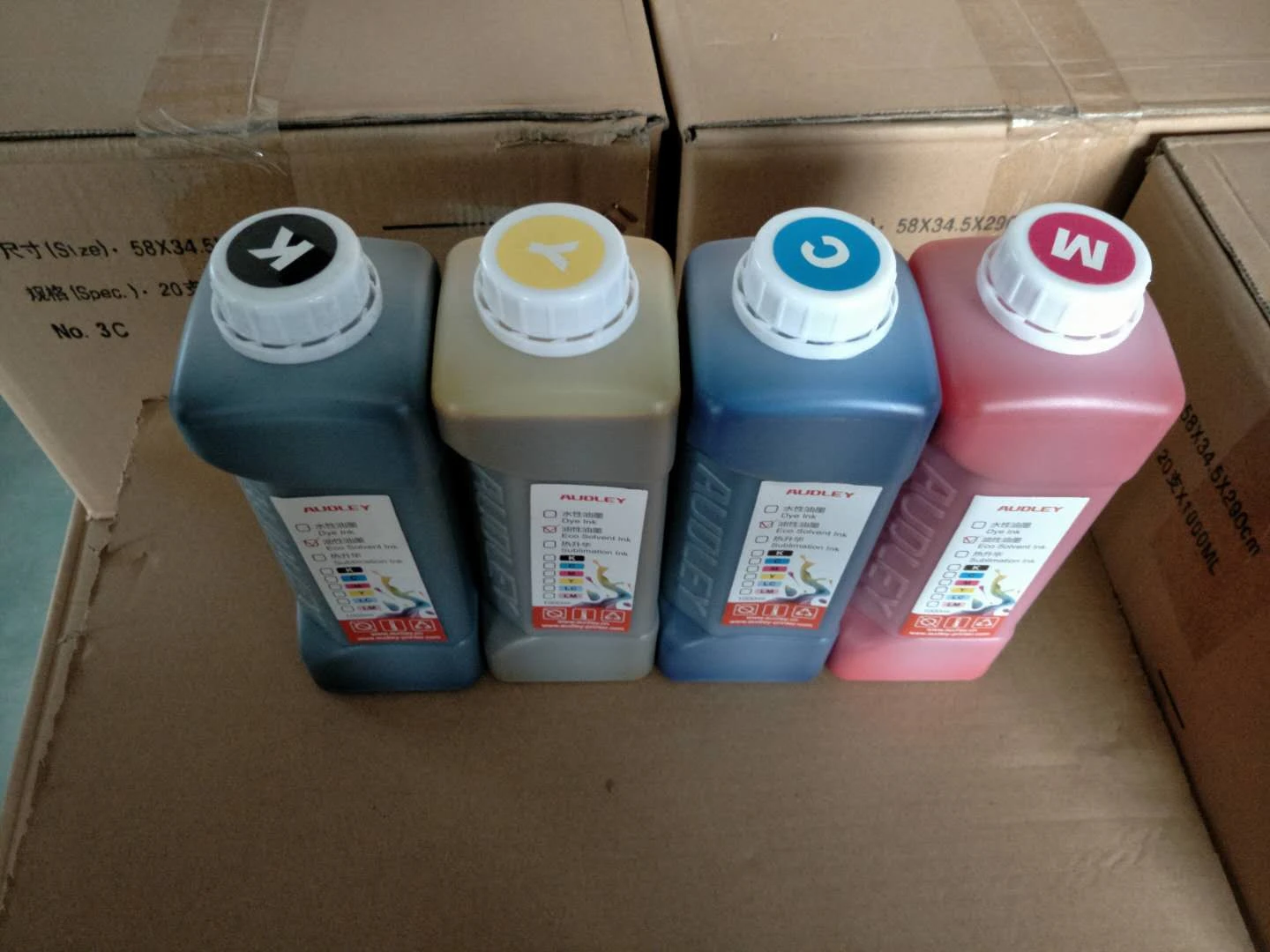 Buy Audley High Quality Outdoor Eco Solvent Printing Ink For Eco ...