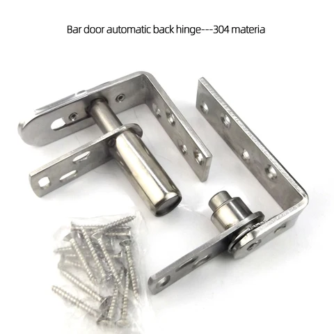 Buy Bidirectional Free Door Hinge Toilet Cowboy Door Automatic Return ...