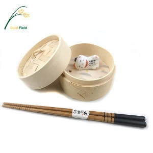 Buy Classic Traditional Design Mini Dim Sum Bamboo Steamer Basket from ...
