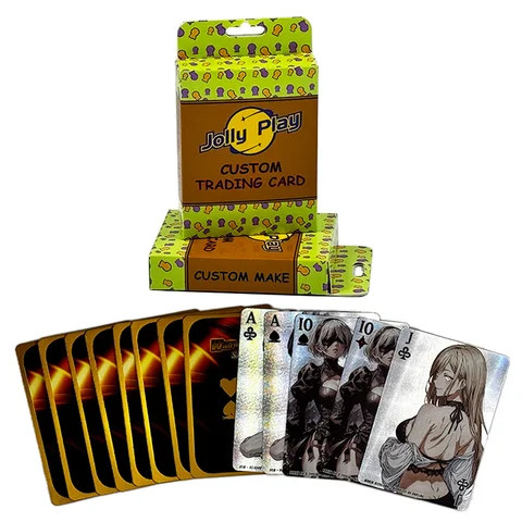 Buy Custom Collection Trading Playing Cards Foil-packed Booster Pack ...