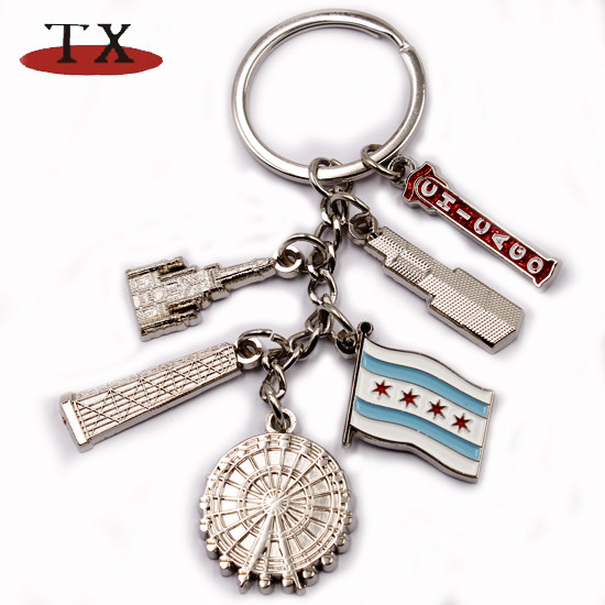 Buy Custom Lock Shape And Key Shape Metal Keychain from Zhongshan ...