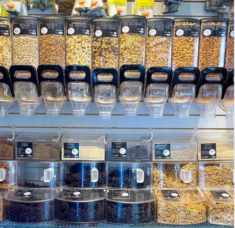 Buy Ecobox Bulk Food Dispenser Nuts Cereal Dispenser A Granel Coffee ...