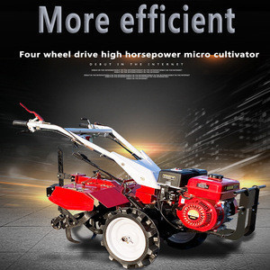 Buy Four-wheel Drive Micro Tillage Machine Automatic Clutch Stepless ...