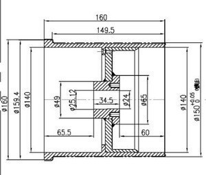 Buy Godet Roller/godet Roll For Spinning Machine from Wuxi Oruien ...