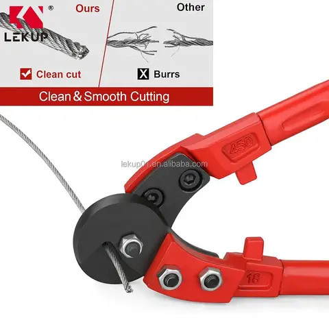 Buy Heavy Duty Industrial Strength Cable Cutter Steel Wire Cutters 18 ...