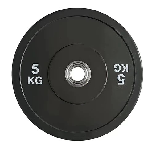 Buy High Quality Bumper Plate Black Rubber Coating Friction Resistant ...