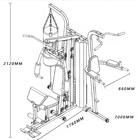 Buy High Quality Smith Machine Squat Rack Gym Machine Commercial ...