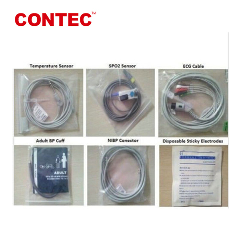 Buy Hospital Emergency Treatment Equipment Contec Cms7000 3g Wifi Multiparameter Patient Monitor ...