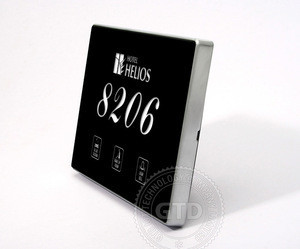 Buy Hotel Door Plates With Led Room Number Display from Shenzhen GTD ...