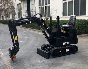 Buy Ht08 Ht10 Ht12 Mini Excavator Small Digger And Attachments For Sale ...