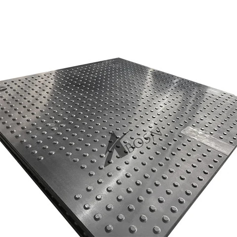 Buy Interlocking Heavy Duty Excavator Floor Mat Plastic Extruded Ground ...