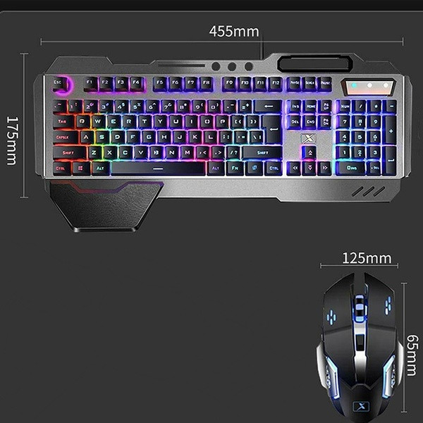 Buy K680 Wrangler Wireless Rechargeable Mechanical Keyboard And Mouse ...