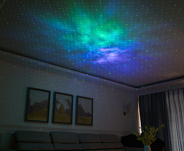 Buy Laser Stars Twilight Projector W/led Nebula Cloud For Game Rooms ...