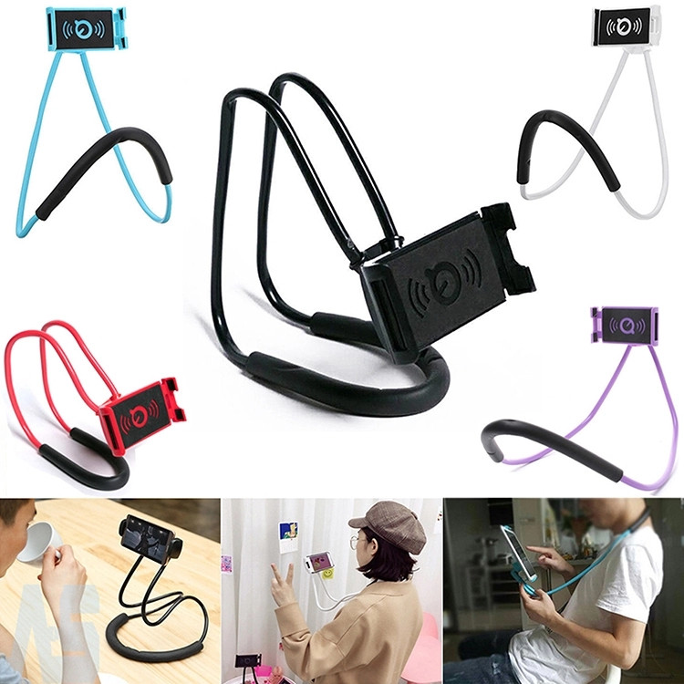 Buy Lazy Neck Cellphone Holder,flexible 360 Degree Rotation Neck ...