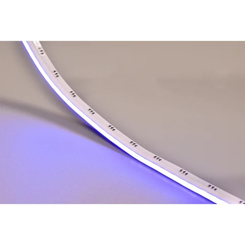 Buy Linear Light Side View Rgb Cob Dotless Led Strip 630 Leds 24v 12v ...
