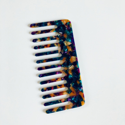 Buy Masterlee New Design Clear Magic Pattern Comb Colorful Cellulose ...