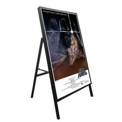 Buy Menu Advertising Equipment Billboard Poster Frame Light Box With ...