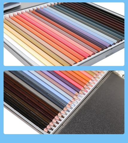 Buy New Color Box Character Oil Painting Pencil Wholesale 24 Color ...