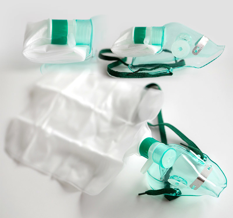 Buy Non Rebreathing Mask With Reservoir Bag With Oxygen Tube from Anji ...