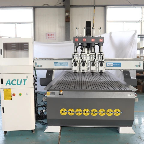 Buy Pneumatic Multi Spindles Cnc Router 1325 2030 2040 5 Heads ...