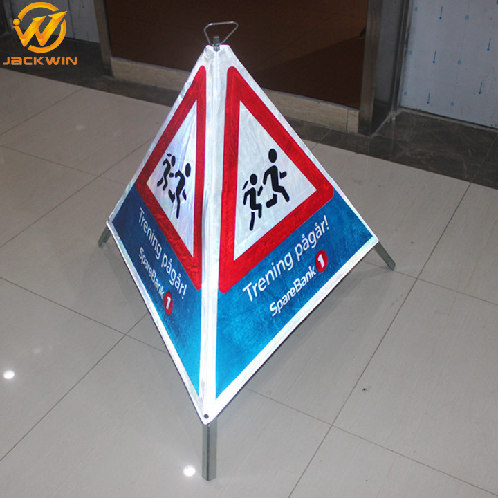 Buy Pop-up Foldable Tripod Warning Sign European Markert Safety Signs ...