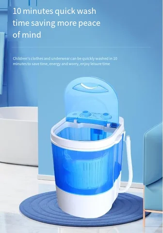 Buy Portable Clothes Semi Automatic Washing Machine Shoe Washing ...