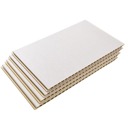 Buy Pvc Laminate Interior Decorative Panel Wpc Bamboo Fiberboard Hollow ...