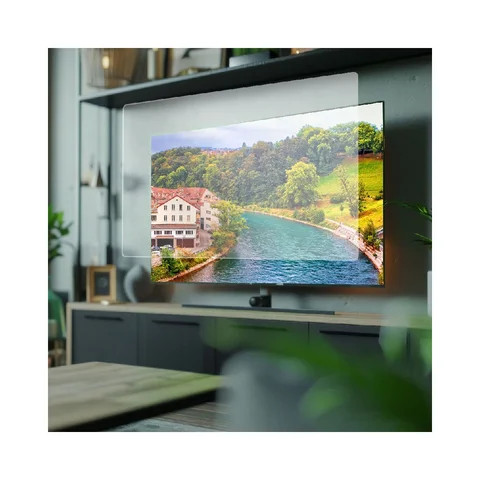 Buy Removable 32" - 86" Tv Screen Protector Hanging On Acrylic Anti ...